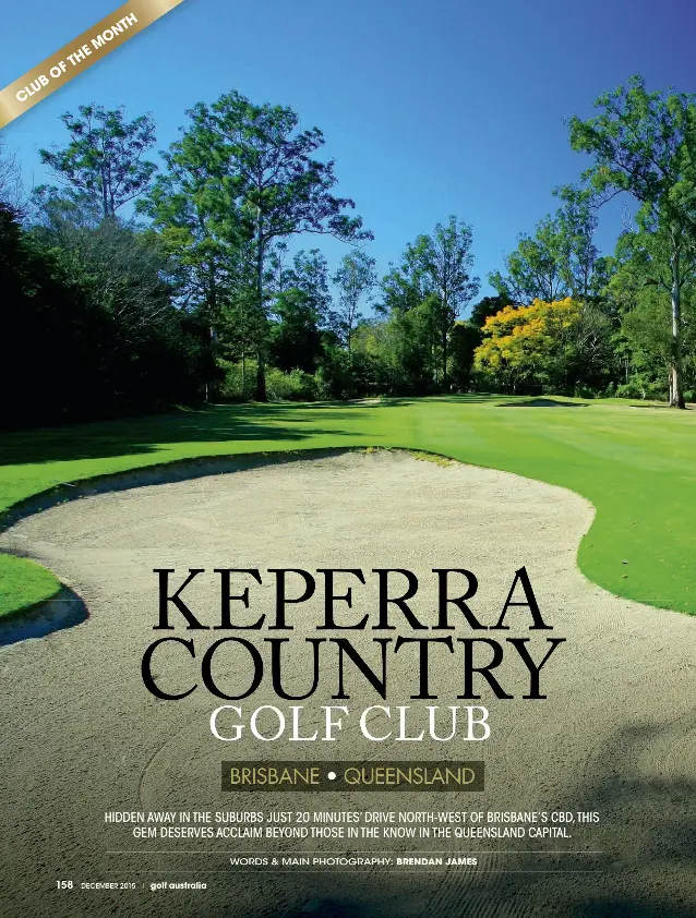 KEPERRA COUNTRY GOLF CLUB - PressReader