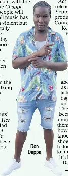 Don Dappa makes debut - PressReader