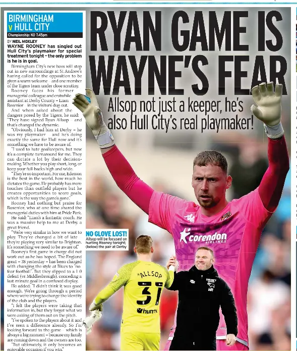 RYAN GAME IS WAYNE’S FEAR - PressReader