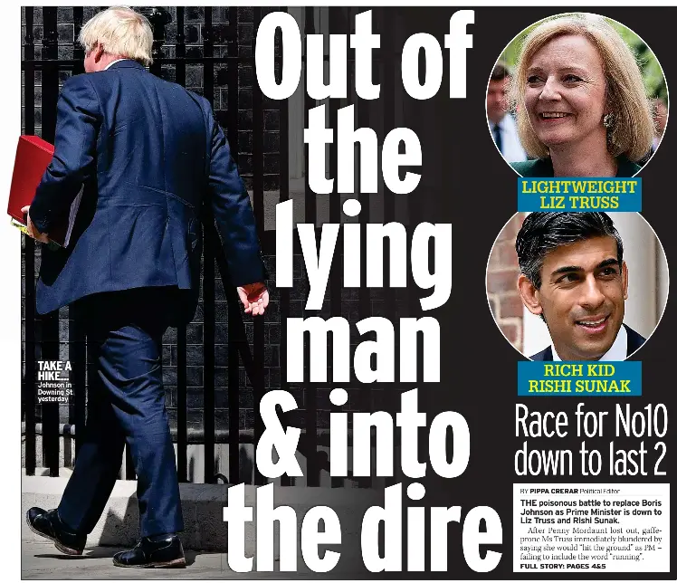 Out of the lying man &into the dire - PressReader