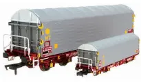 Model ‘N’ gauge steel trains with Revolution’s IHA-F wagons Wagon ...