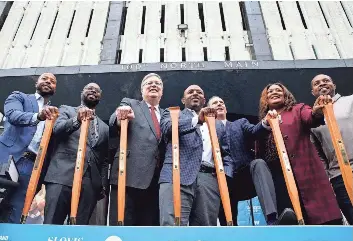 City, county officials ‘break ground’ on 100 N. Main redevelopm­ent ...