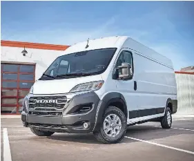 Ram sees opportunit­y with small van - PressReader
