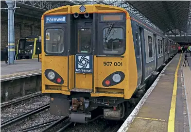 Newly preserved Class 507 to debut at Alstom’s The Greatest Gathering ...