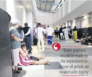 ‘Going nowhere slowly’ are Sassa grantees queuing to swap cards - PressReader