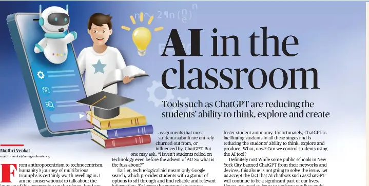 AI in the classroom - PressReader