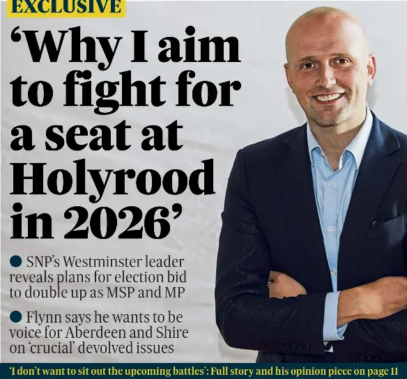 ‘Why I aim to fight for a seat at Holyrood in 2026’ - PressReader