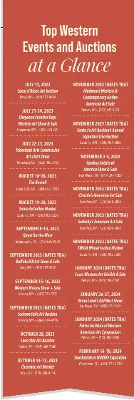 Top Western Events and Auctions at a Glance - PressReader