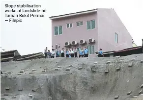 Taman Bukit Permai slope works completed - PressReader