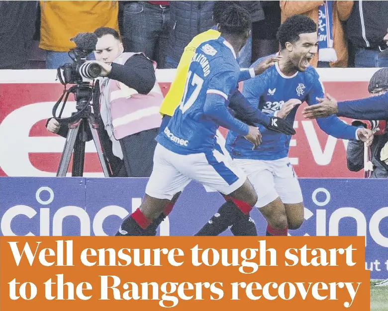Well ensure tough start to the Rangers recovery - PressReader