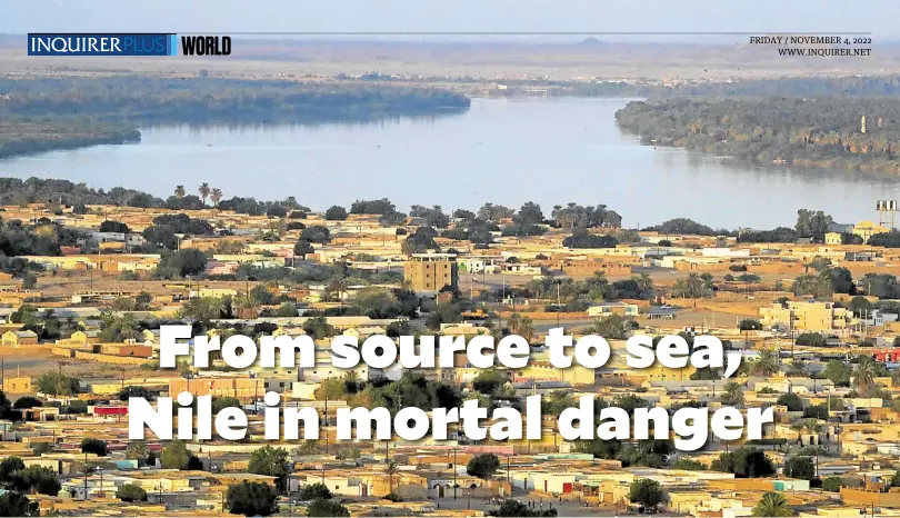 From source to sea, Nile in mortal danger - PressReader