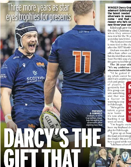 DARCY’S THE GIFT THAT WILL KEEP ON GIVING - PressReader