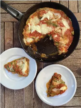 Rachel Roddy’s recipe for frying pan courgette parmigiana - PressReader