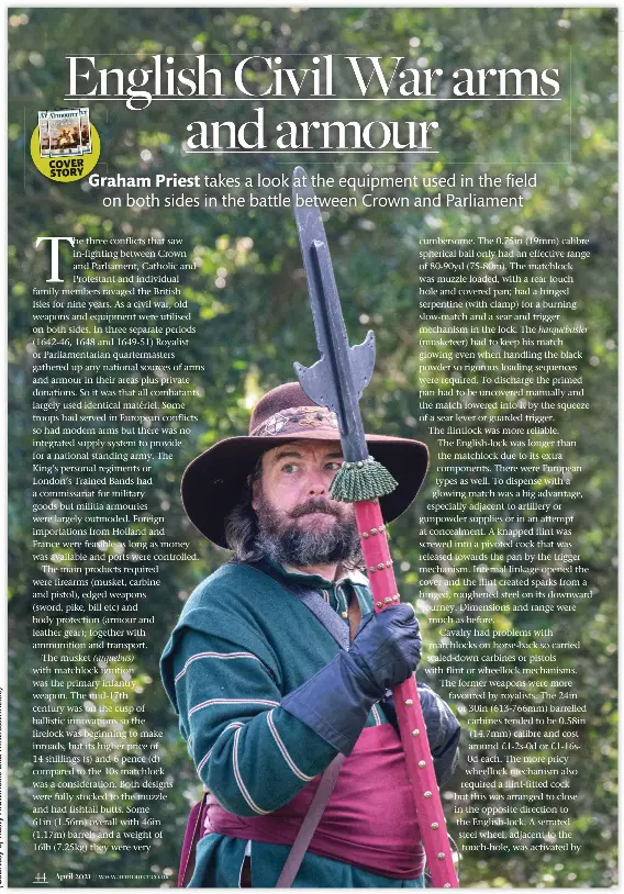 English Civil War arms and armour - PressReader