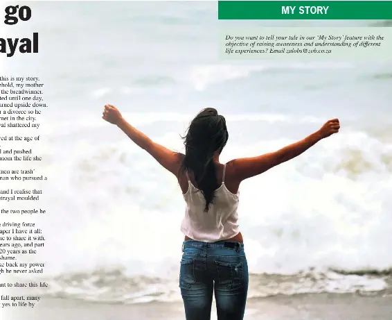 Letting go of betrayal - PressReader