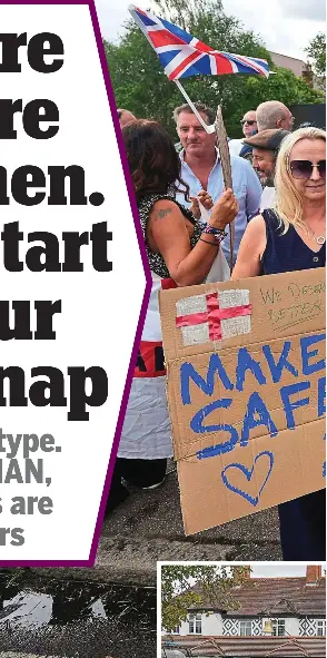 We women are naturally more tolerant than men. But when you start to threaten our children, we ...