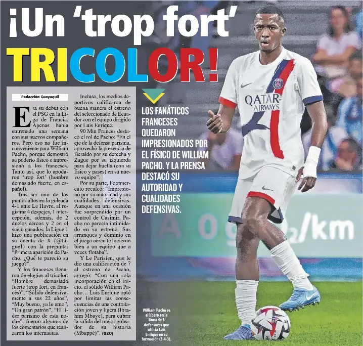 ¡Un ‘trop fort’ TRICOLOR! - PressReader