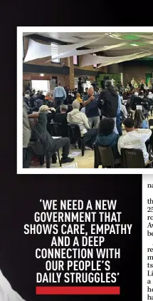 ‘WE NEED A NEW GOVERNMENT THAT SHOWS CARE, EMPATHY AND A DEEP ...