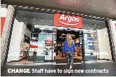 Argos workers hit in ‘fire and rehire’ shame - PressReader