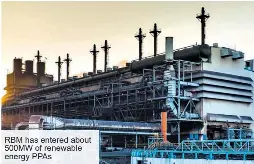 RBM signs green deal - PressReader