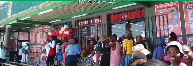 CHOPPIES PANDA OPENS - PressReader