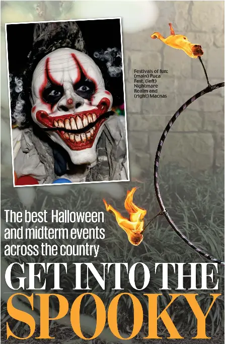 GET INTO THE SPIRIT OF THE SPOOKY SEASON - PressReader