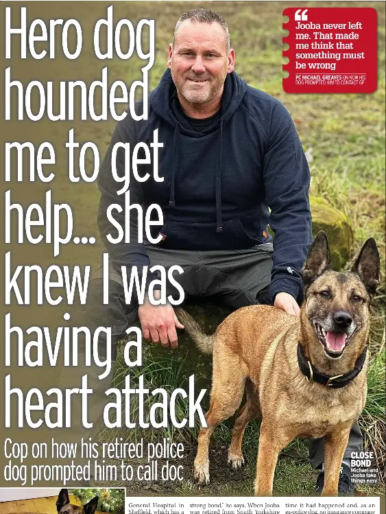 Hero dog hounded me to get help... she knew I was having a heart attack - PressReader