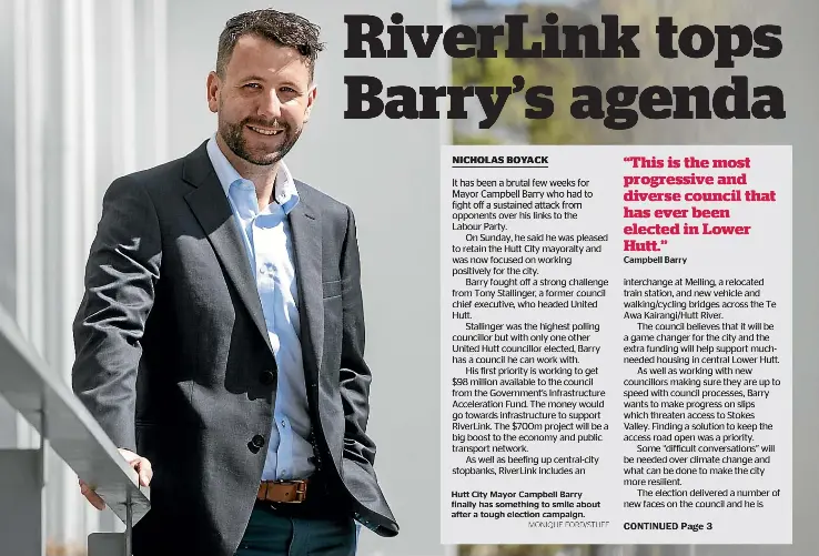 RiverLink tops Barry’s agenda - PressReader