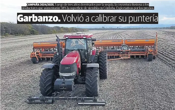 Garbanzo. Volvió a calibrar su puntería - PressReader