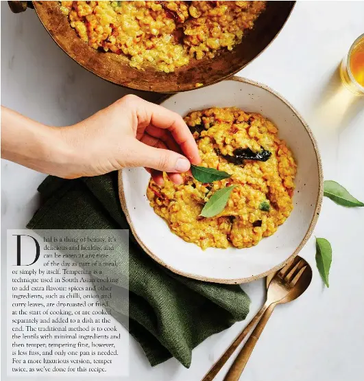 Tempered dhal - PressReader