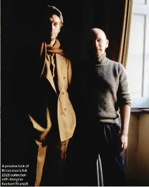 At Brioni, Traditiona­l Tailored Suits Can Be Modern, Says Norbert Stumpfl - PressReader