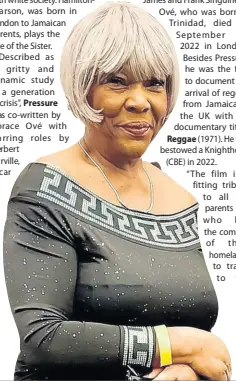 ‘Pressure’ 1976 film on Windrush generation to premiere in UK, New York - PressReader