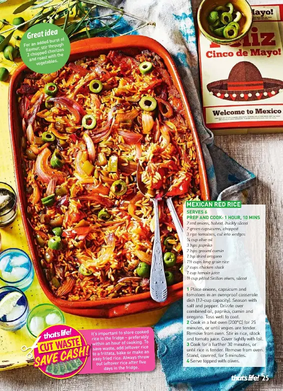 MEXICAN RED RICE - PressReader