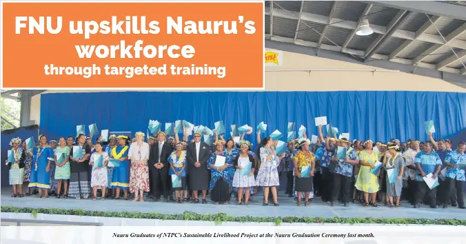 FNU upskills Nauru’s workforce - PressReader