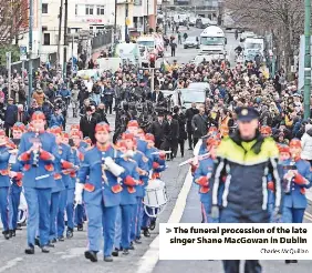 Mourners pay respects for MacGowan’s final farewell - PressReader