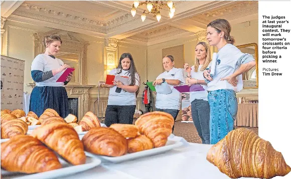 Whose croissants will prove simply the best (butter than all the rest ...