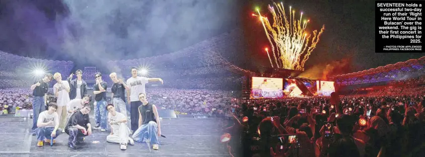 SEVENTEEN delivers explosive opening salvo for Phl concert scene - PressReader