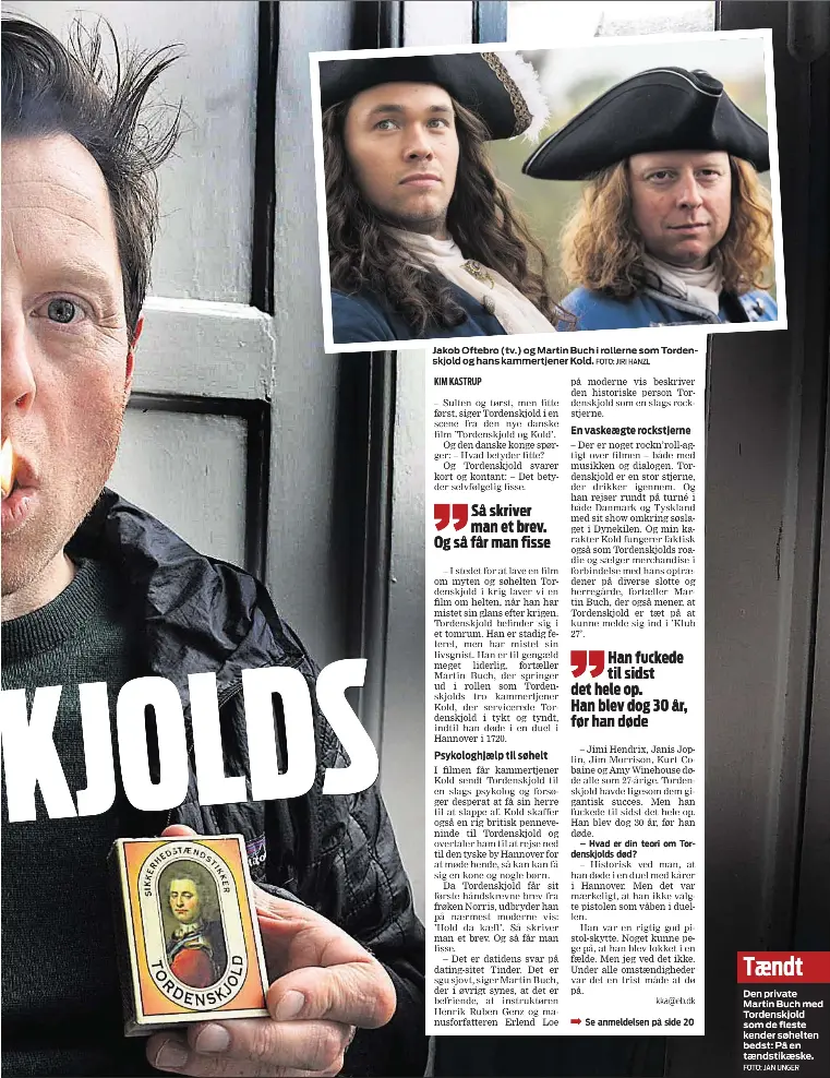 JEG ER TORDENSKJO­LDS ROADIE - PressReader