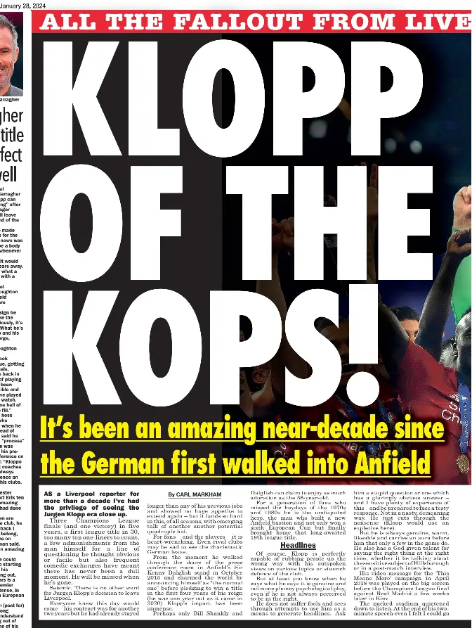 KLOPP OF THE KOPS! - PressReader