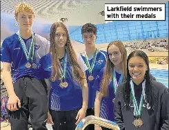 Larkfield make splash to end championsh­ip on a high - PressReader