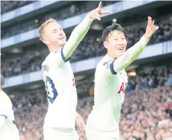 Son leads Spurs to 2-0 win over Fulham - PressReader