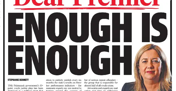 Dear Premier ENOUGH IS ENOUGH - PressReader