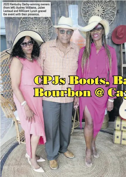 CPJS Boots, Barrel, and Bourbon @ Caymanas Park - PressReader