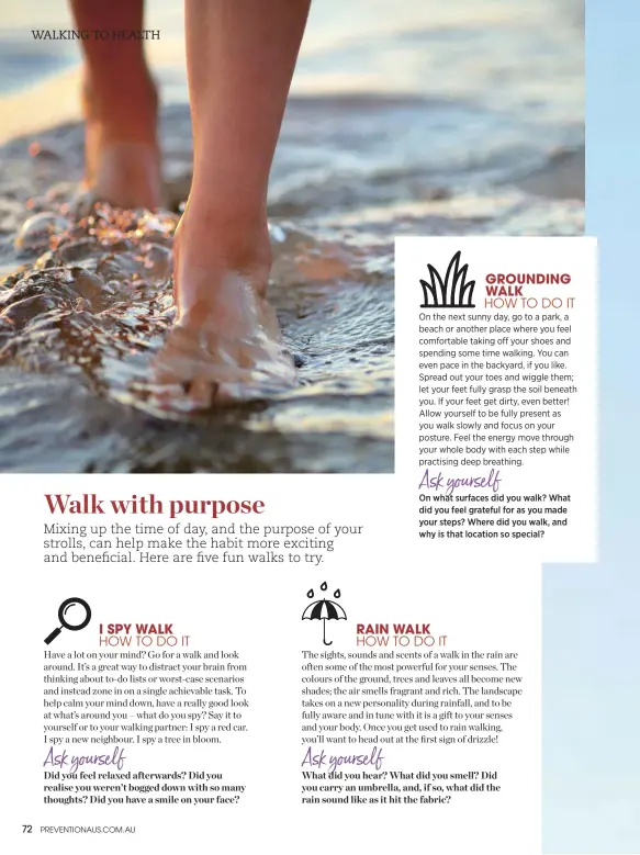 Walk with purpose - PressReader