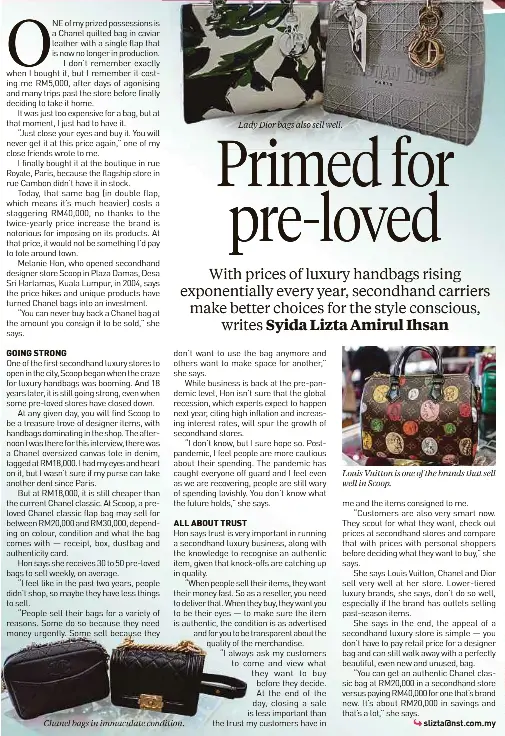 Primed for pre-loved - PressReader