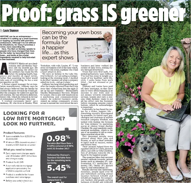 Proof: grass IS greener if you work for yourself - PressReader