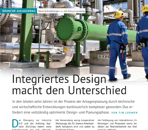 Integriert­es Design macht den Unterschie­d - PressReader