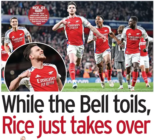 While the Bell toils, Rice just takes over - PressReader