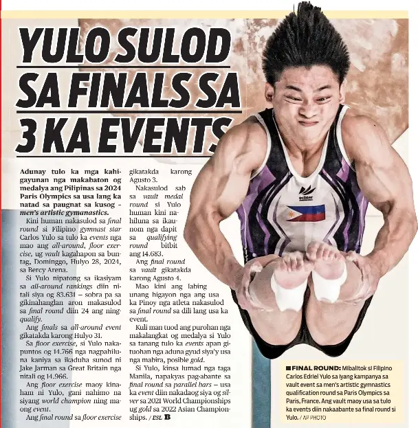 YULO SULOD SA FINALS SA 3 KA EVENTS - PressReader