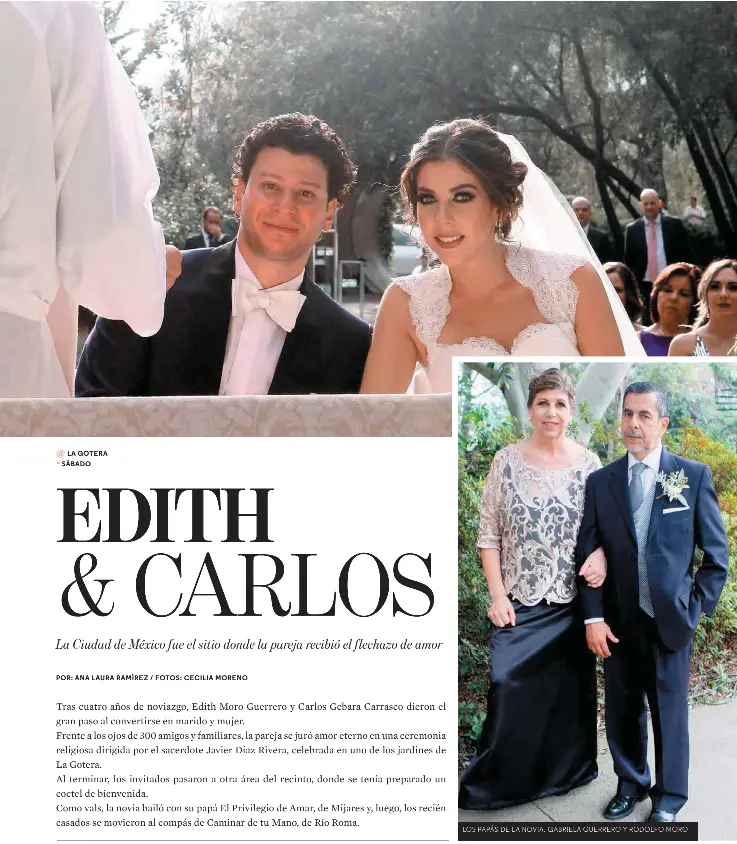 Edith Moro y Carlos Gebara se casan - PressReader
